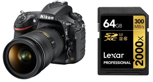 Best Memory Cards for Nikon D810 | Smashing Camera